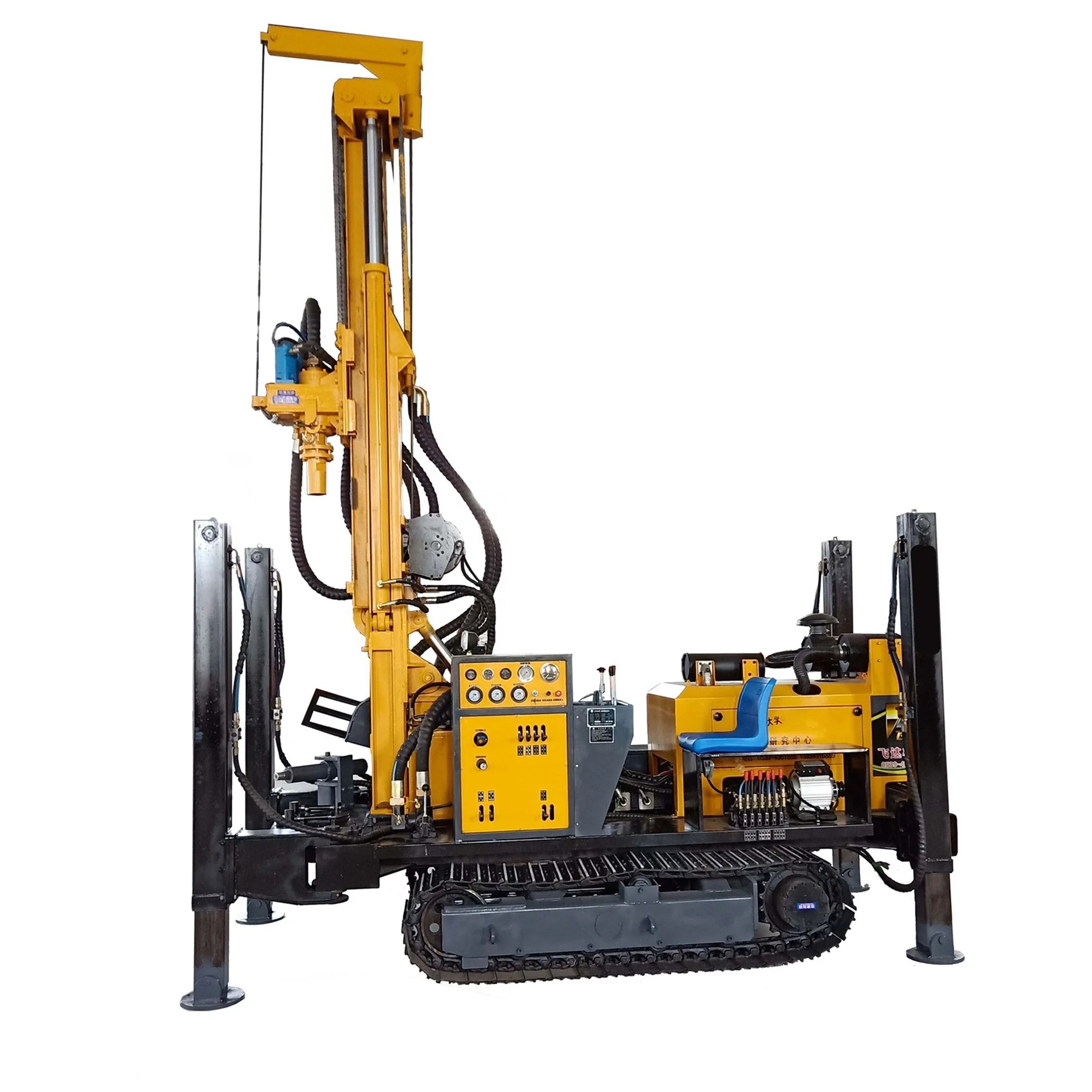 300m Drill Rig For Water Well Perforadora Pozos Fy180 Water Borehole ...
