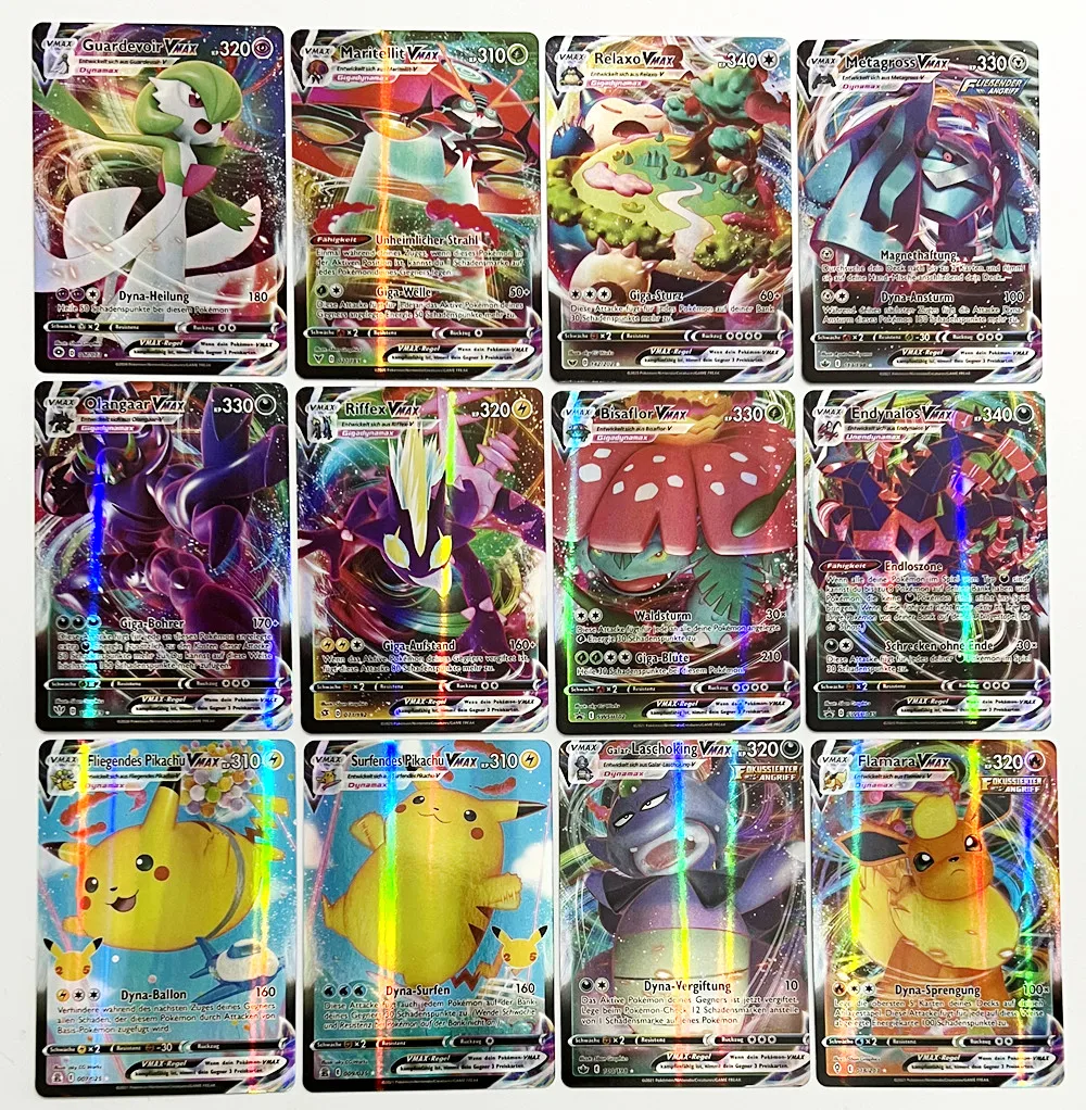 Wholesale German Pokemon Deck Cards GX V Vmax Vstar TCG