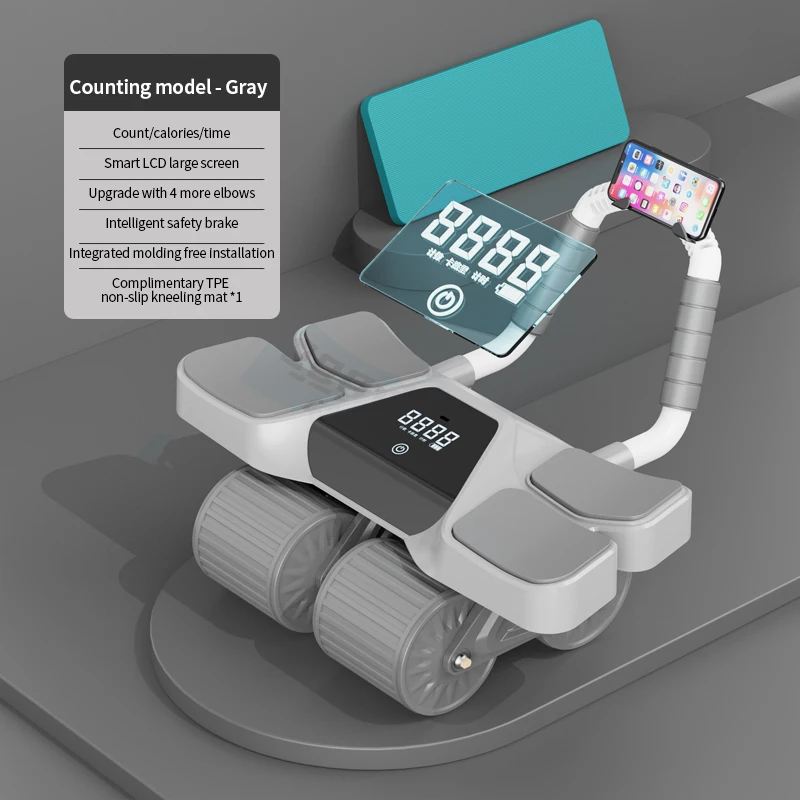 Belly Wheel Automatic Rebound Men's And Women's Slim Belly Curling ...