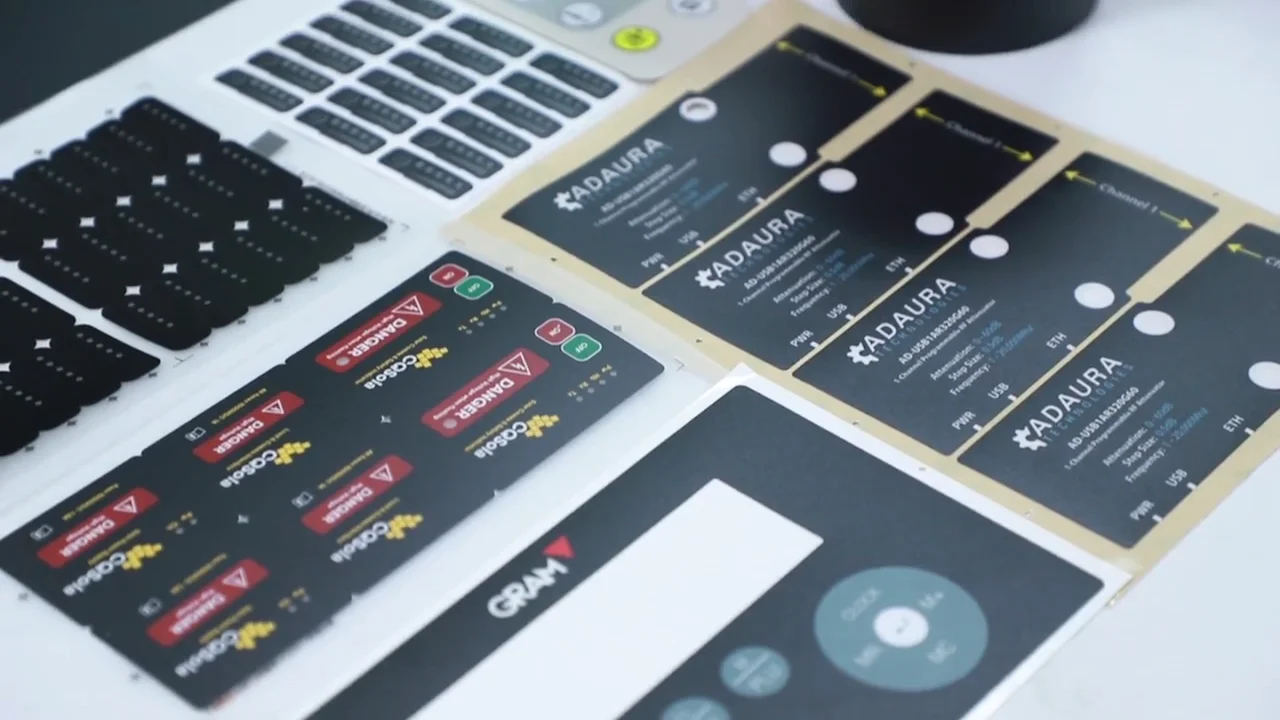 Deson Capacitive Touch Membrane Keyboard Switch Lexan Sticker ...