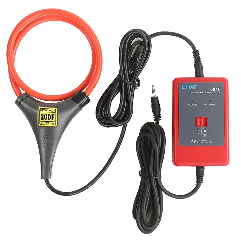 Etcr001f Flexible Coil Current Sensor (integrator) Rogowski Coil ...