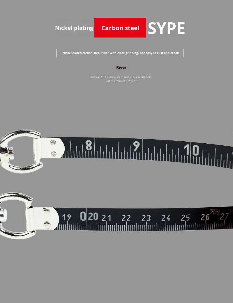 Impa650876 Stainless Steel Tape Measure Metric/Imperial 10/30m for Gas ...