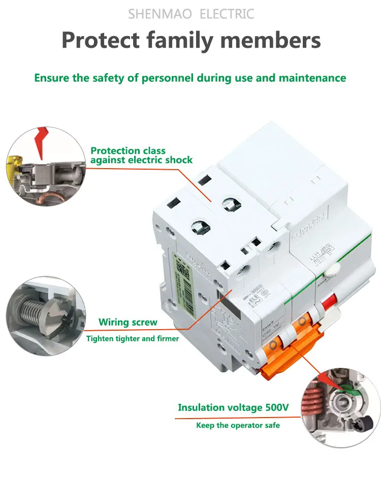 Factory Direct 3-Pole Miniature Circuit Breaker - 230/400V Surge Protection