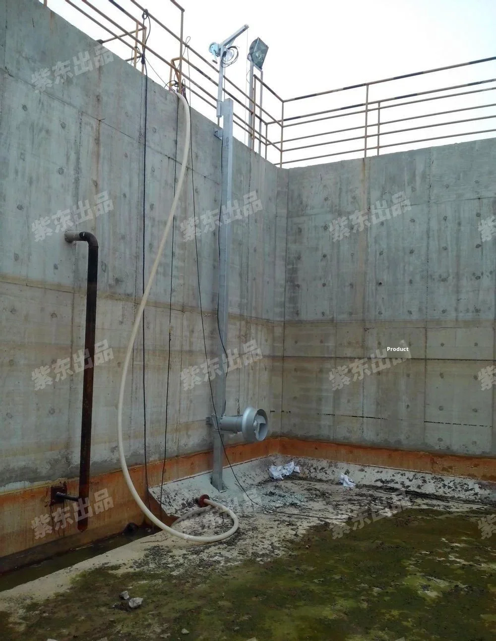 China Submersible Mixer Wastewater Treatment Mixing Tank Anaerobic Tank ...