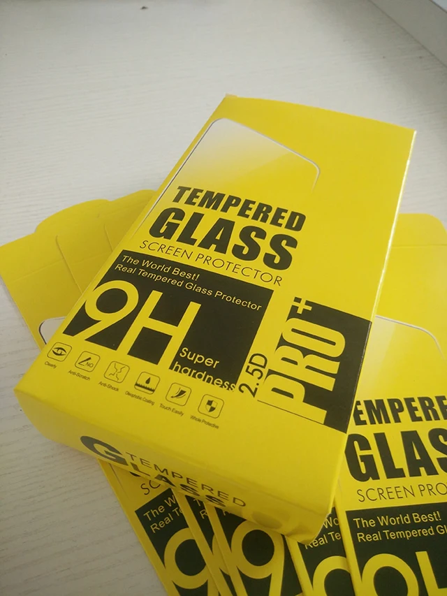 Tempered Glass Anti-Scratch Screen Protector for iPhone - OEM Packaging