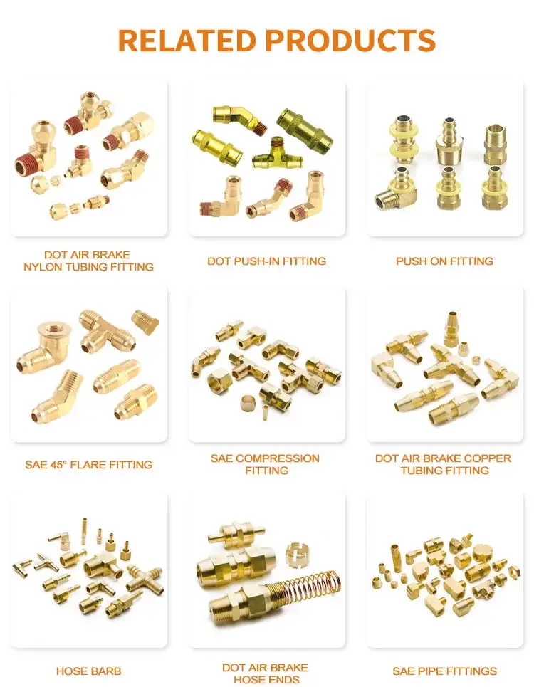 Brass Circle Coupling Hose Connector Male To Female Fittings In Pipe ...