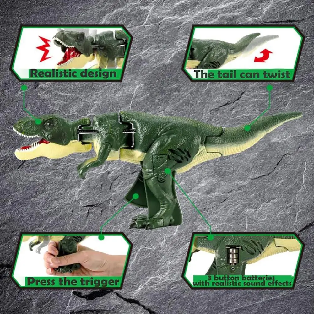2023 New Trigger The T-rex Dinosaurios Toys Dino Grabber Game Novelty ...