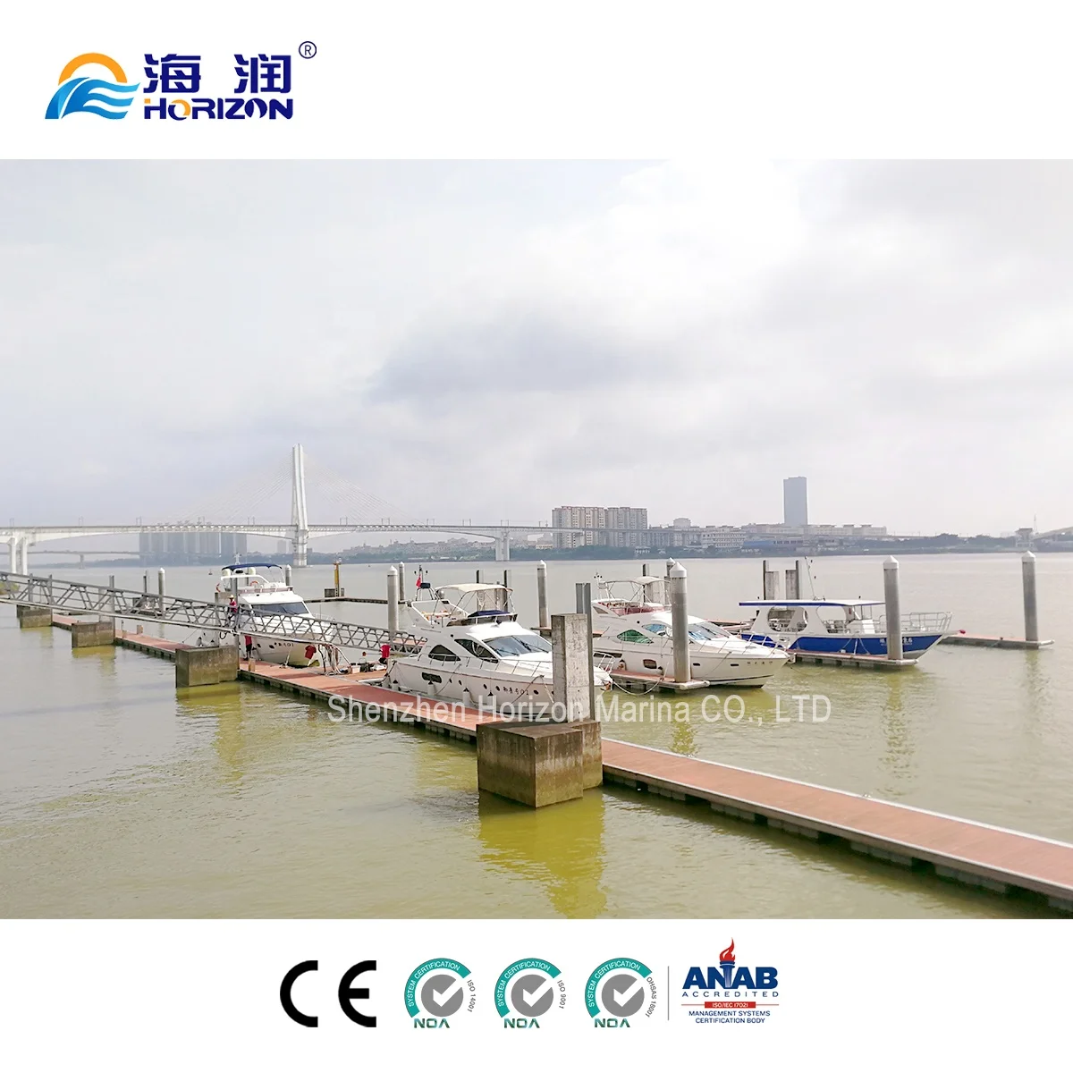 Factory Price Floating Dock Floating Pontoon Bridge For Sale - Buy ...