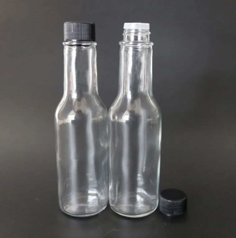 Botella de cristal con tapón de rosca de plástico, 150ml, ecológica ...