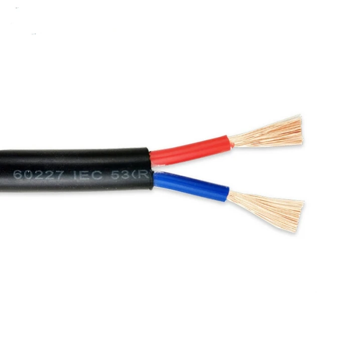 High Quality Copper Core Conductor Electric RVV Cables