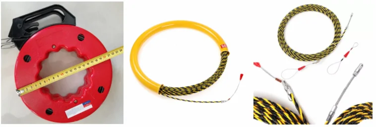 11mm Telecom Cable Push Rod - 14mm*250m Fiberglass Duct Rodder