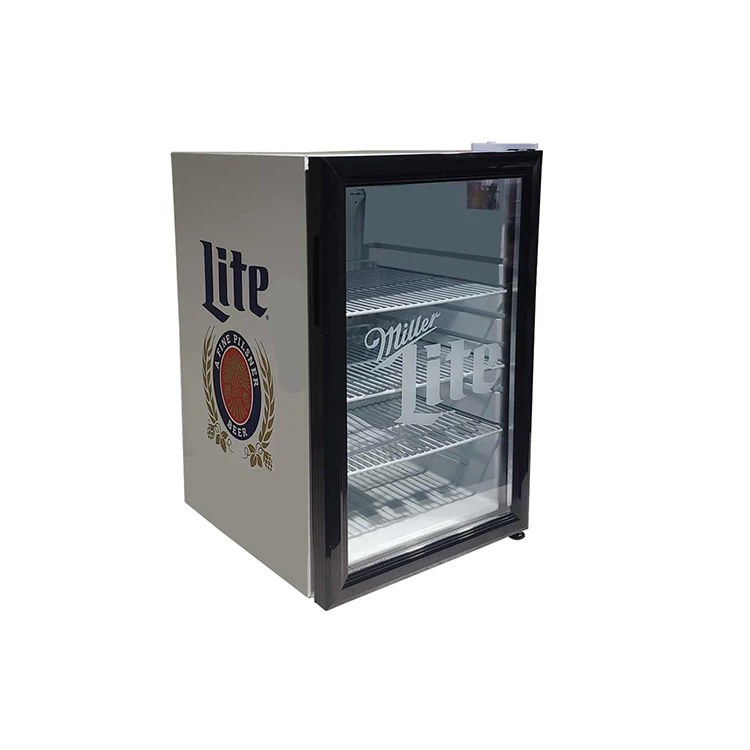 Meisda 68l Commercial Use Upright Counter Top Beverage Display Mini ...