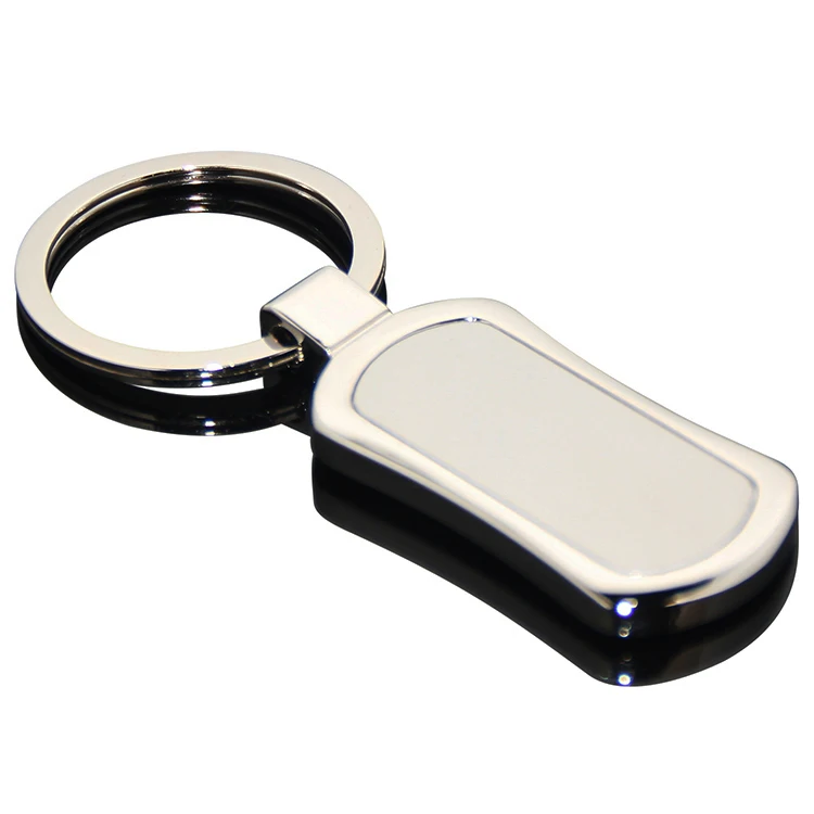 Blank Stainless Steel Sticker Promotional Zinc Alloy Plated Silver ...