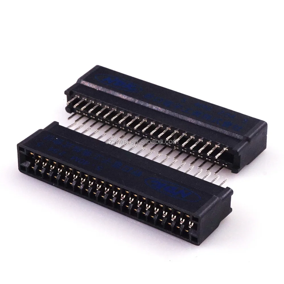 Card Edge Connector Slot 2.54 Mm Pitch 40 Pin RTLECS NDK