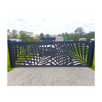 Custom Aluminum Laser Cut Perforated Screen Fence Panel Garden Fence ...