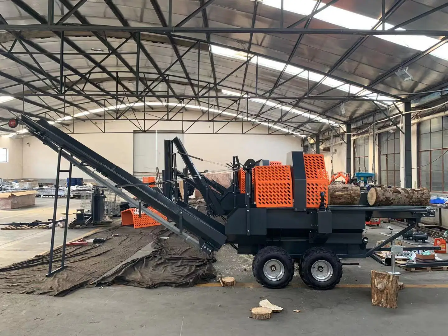 Rima RM500 Joy - Efficient Tree Cutting & Firewood Processing