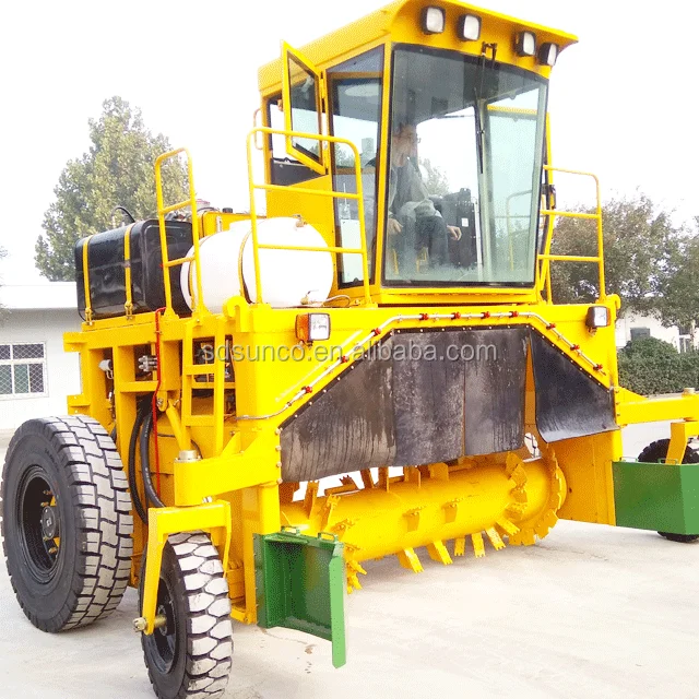 Low Cost!! Tractor Pto Towable Hydraulic Compost Turner,Turner Machine ...