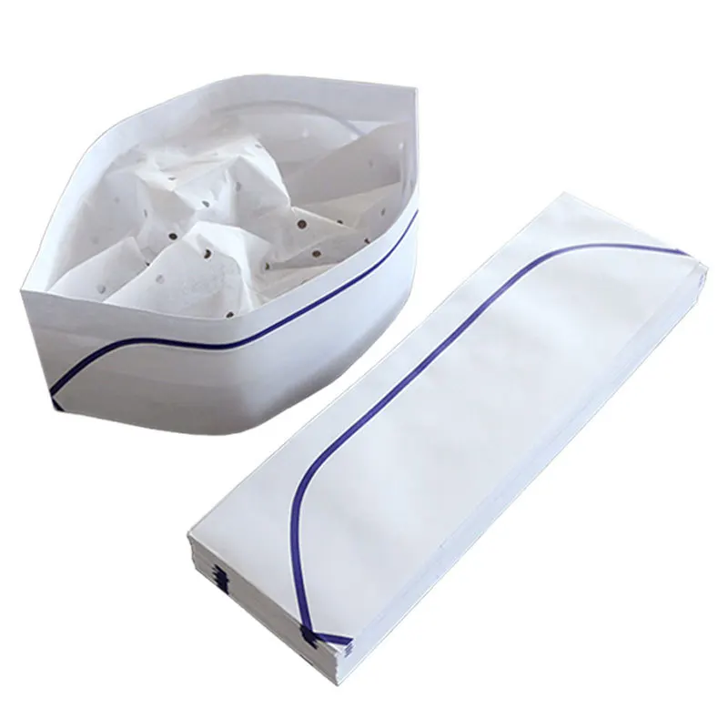 Chefs White Paper Hats - Disposable & Eco-friendly