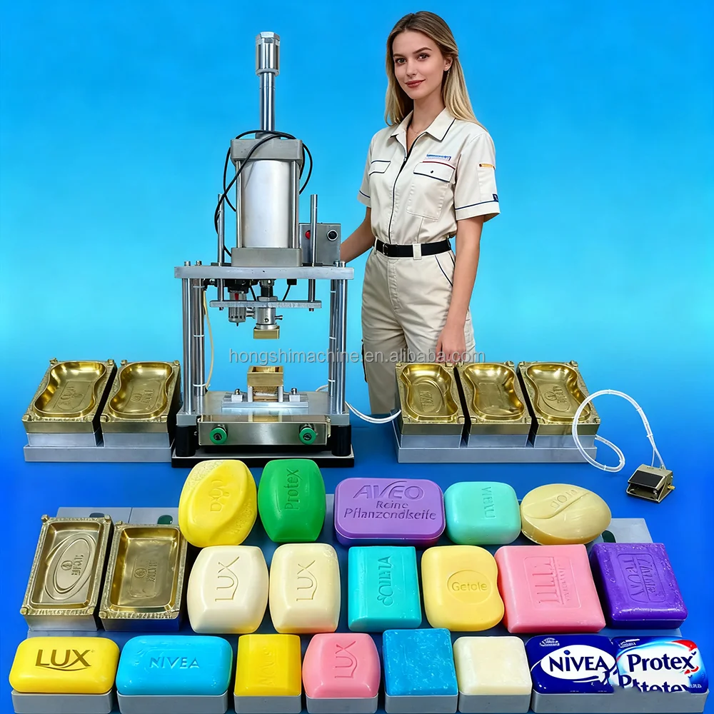Small Manual Soap Shape Stamper Embossing Stamping Machine for Manual ...