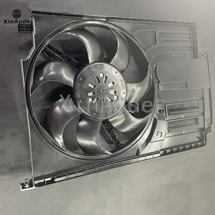 G30 G31 G38散热器冷却风扇总成，用于bmw G32 G11 G12电动发动机冷却散热器风扇17428677740 ...