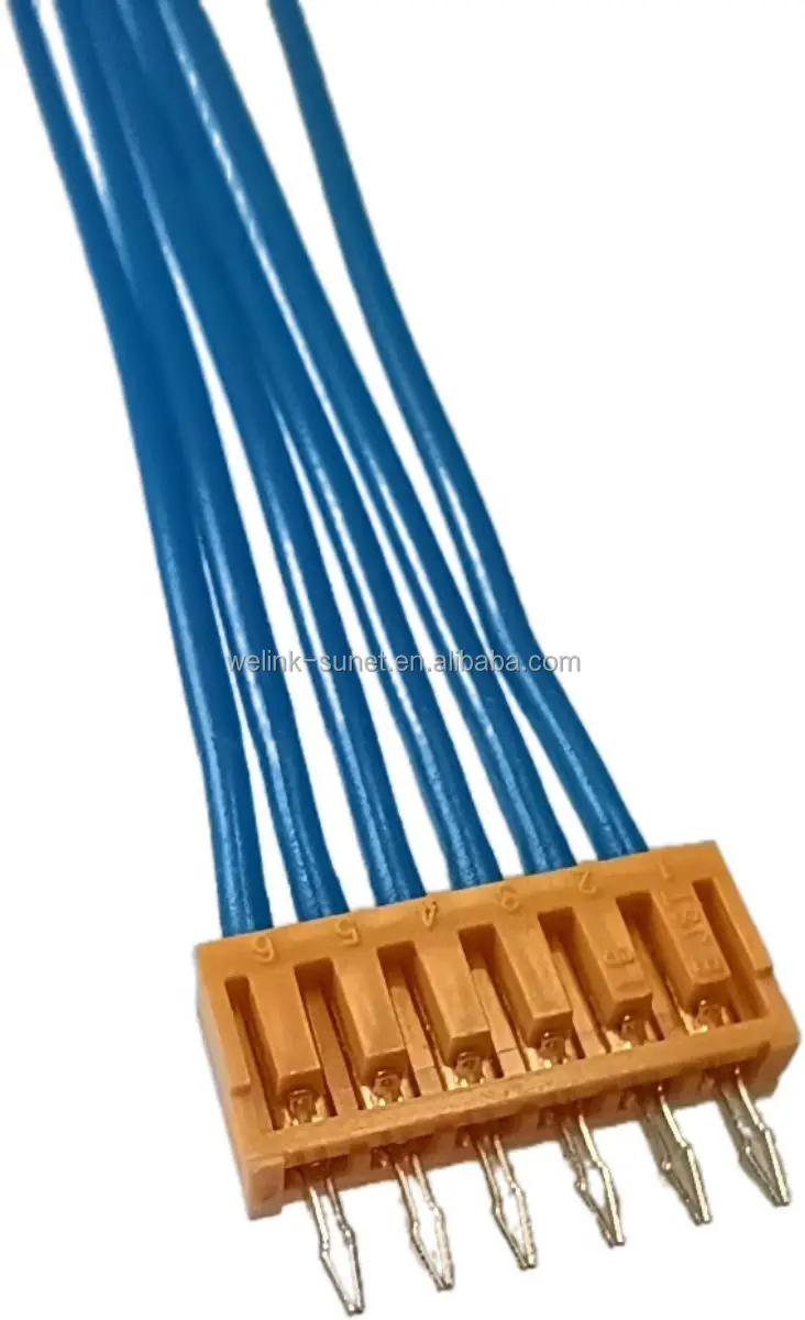 Jst Original 2.0mm Pitch 6p-san Wire To Pcb Ul1061 24awg Linksunet Wire Harness For Electrical ...