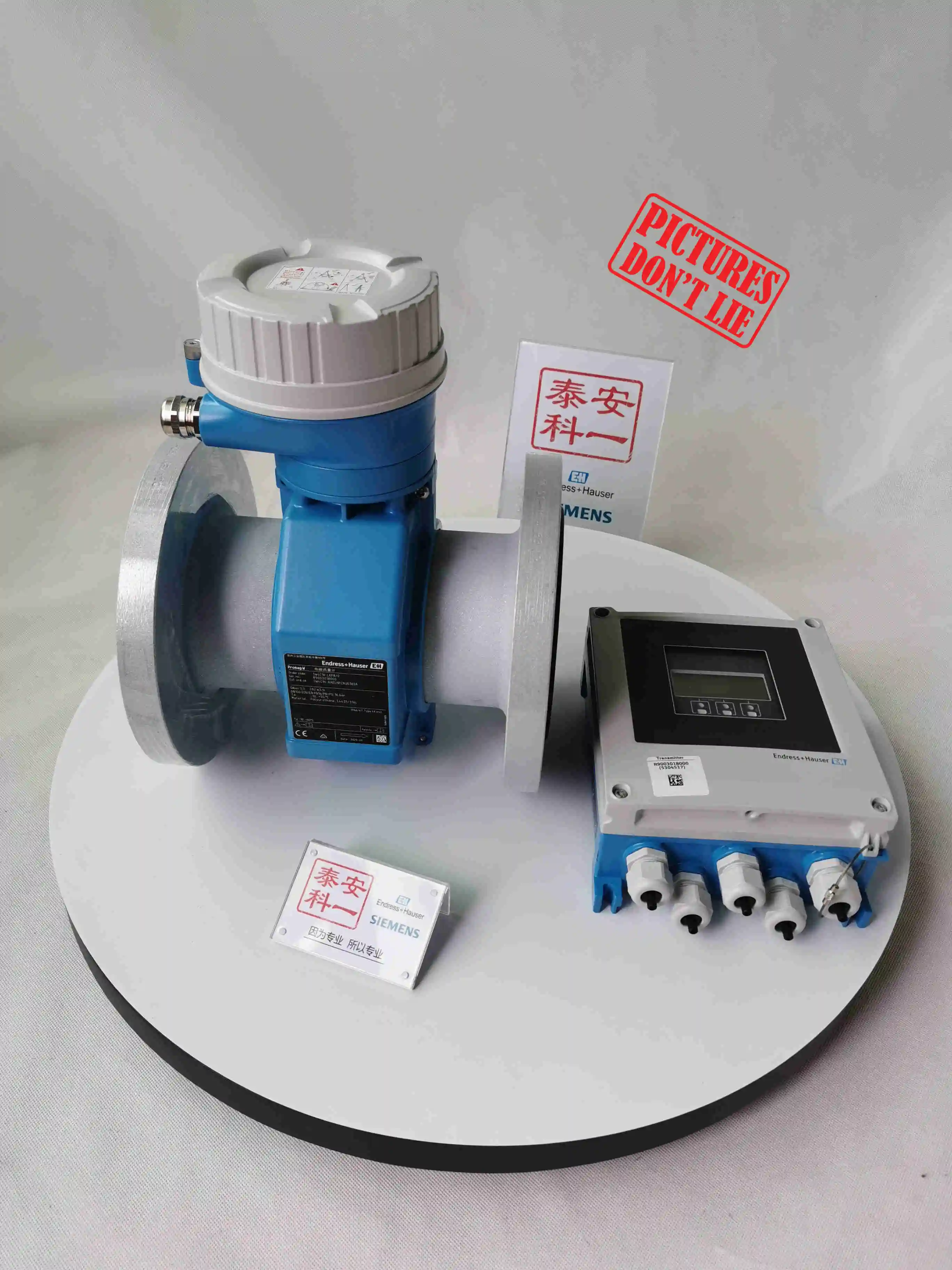 Endress+hauser Promag W300 E+h Electromagnetic Flowmeter 5w3b25 Proline ...