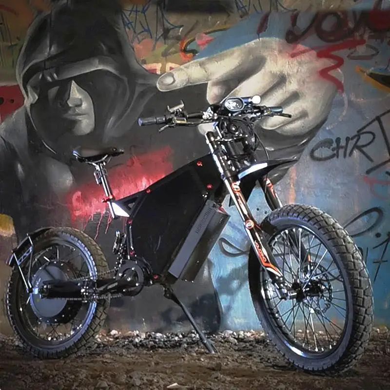 Big Wheel Electric Bike - 72V 12000W Power & Performance