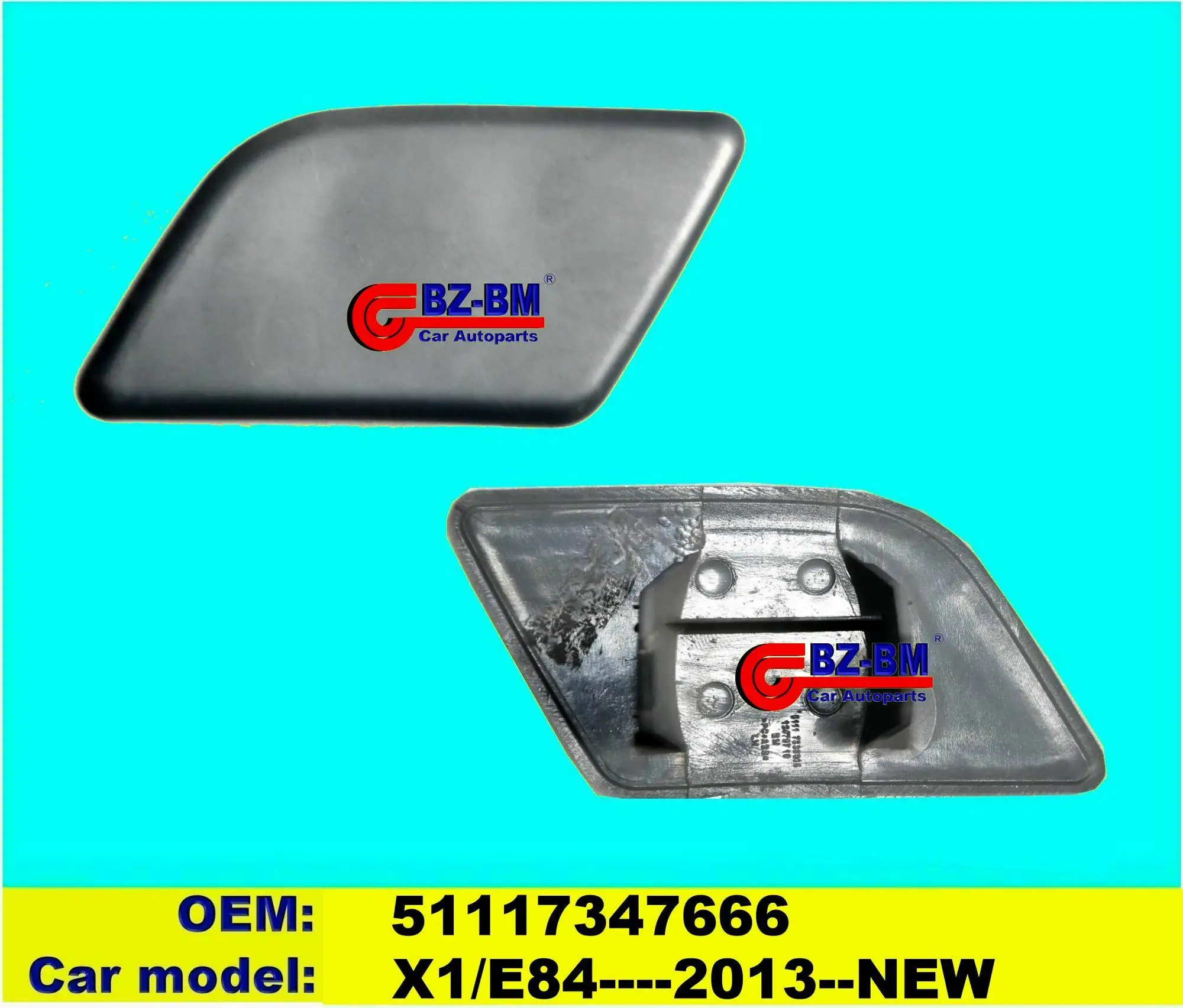 HEADLIGHT WASHER COVER for Z4 E89 51110038574 51110038575