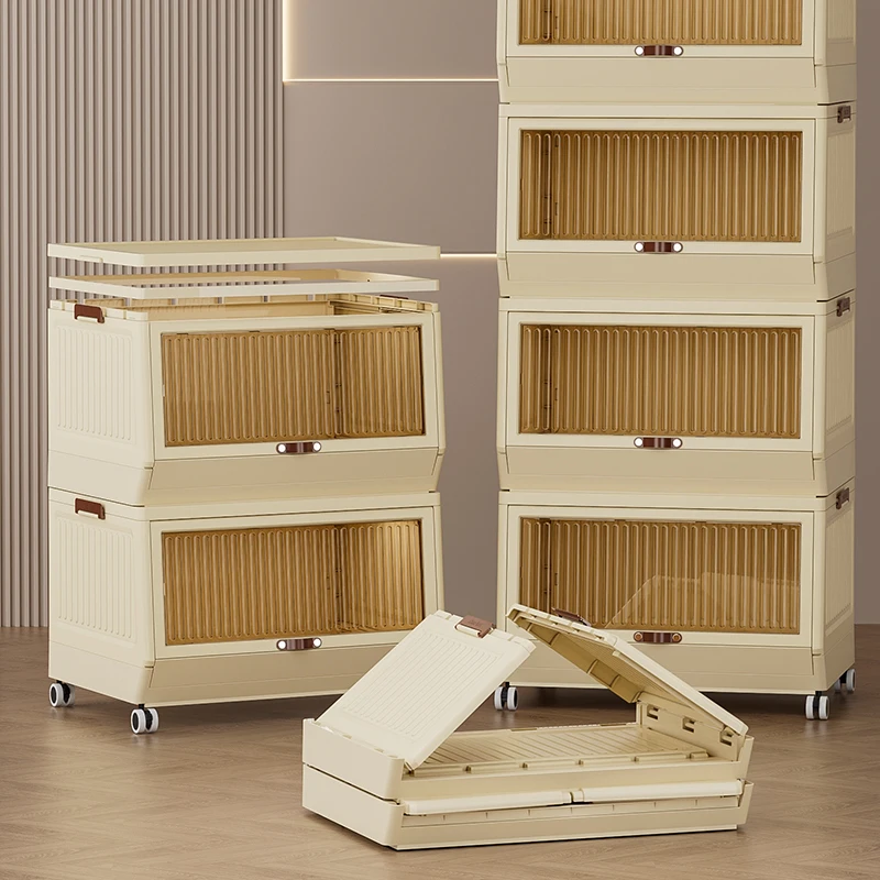 Modern Extra Large Plastic Toy Storage Box Second Floor Foldable ...