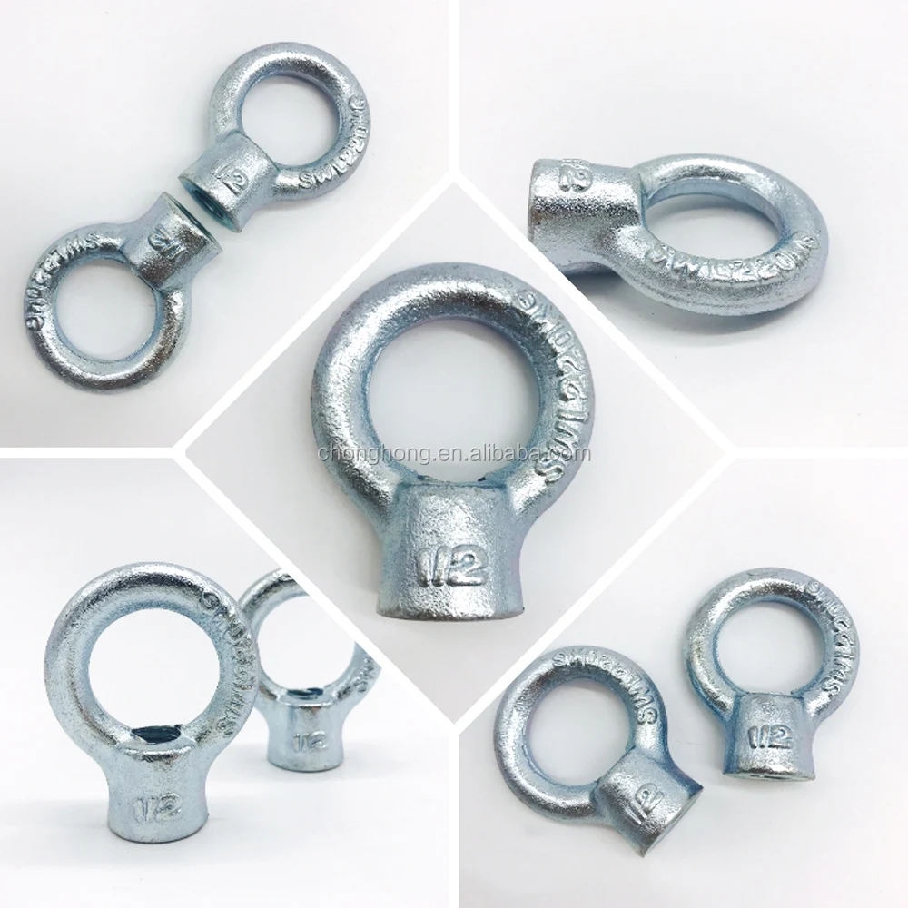 Jis B 1169 Type Hot Dipped Galvanized Carbon Steel Drop Forged Lifting ...