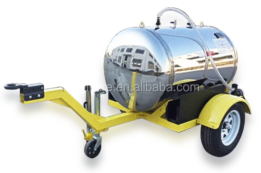 3000 Liters IBC Container Foam Monitor Mounted Foam Trailer for Fire ...