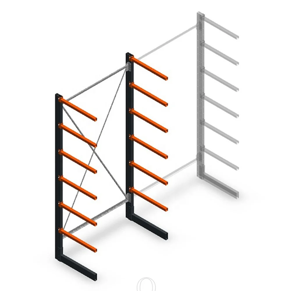 Oem Heavy Duty Industrial Hose / Cable Storage Cantilever Rack - Buy ...