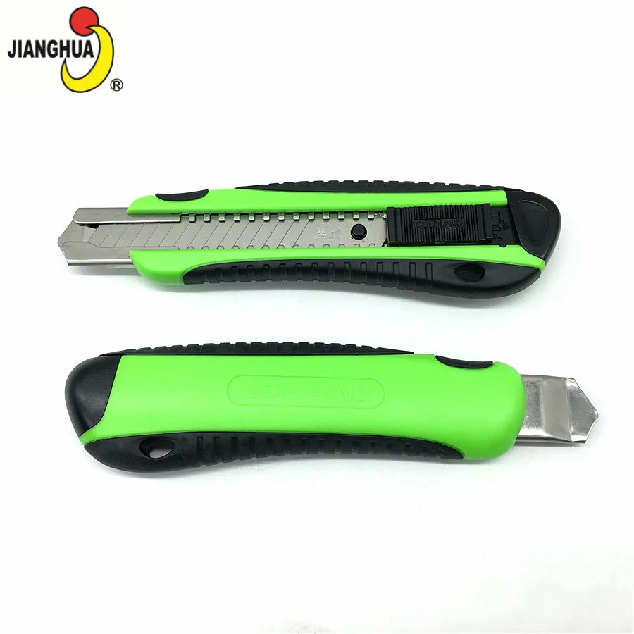 Jianghua 9mm/18mm/ 25mm Utility Double Lock Knife Box Cutter Blade ...