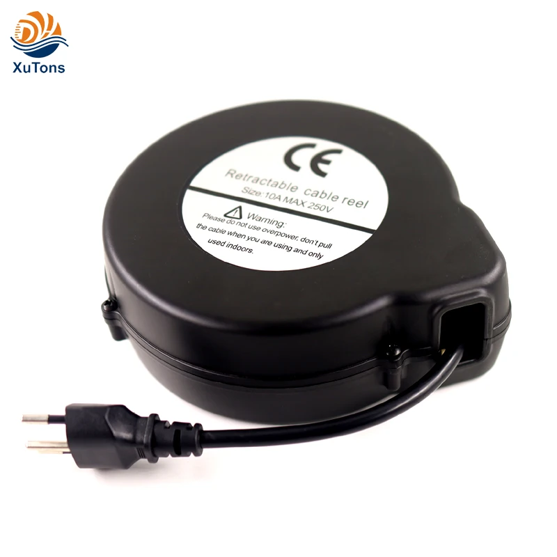 Power Extension Cord Retractable Reel Australian 15m 240v