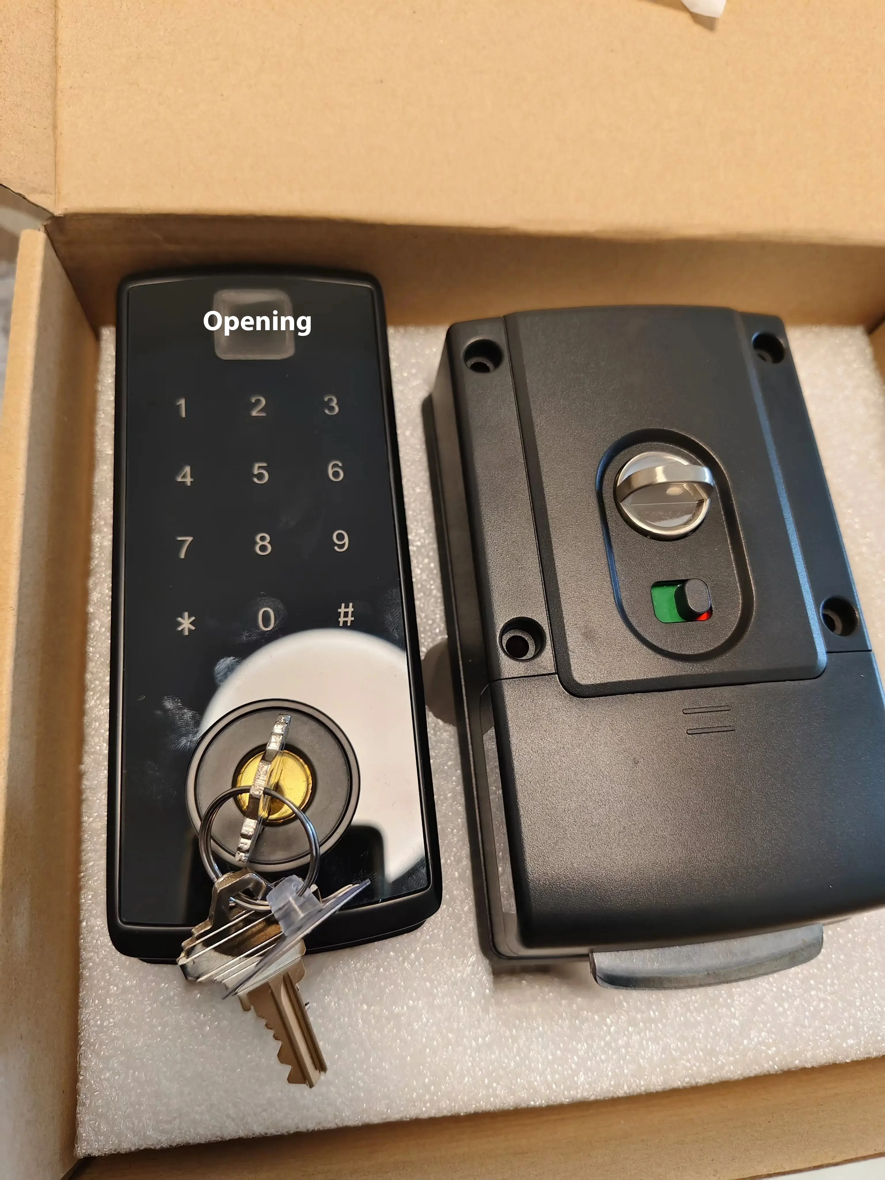 Smart Rim Door Lock Deadbolt Ttlock Keyless Entry Alexa Google Home ...