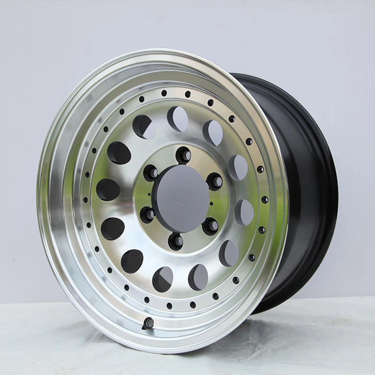 Silver Machined Face Lip 6x139.7 Off Road Alloy Wheels 16 Inch - Buy ...
