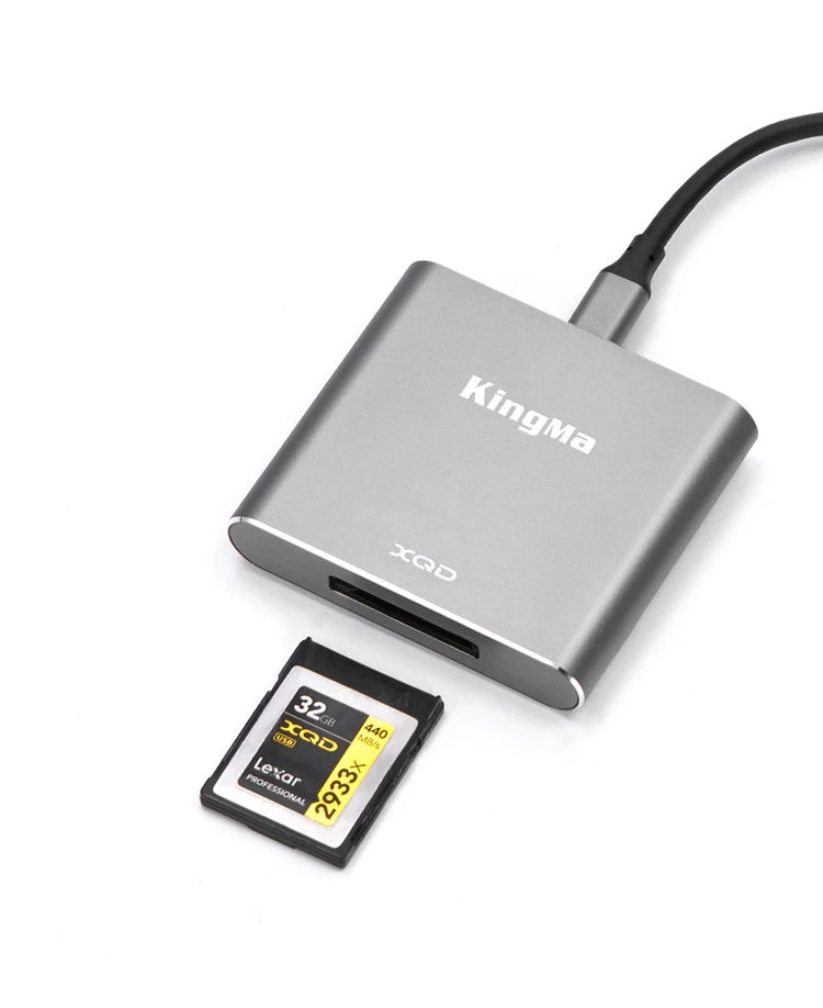 Kingma USB C XQD Card Reader - High Speed for Nikon Cameras