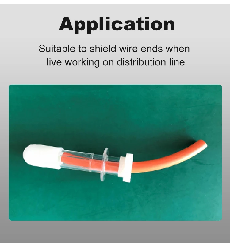 White Color Wire End Caps Suitable To Shield Wire Ends When Live ...