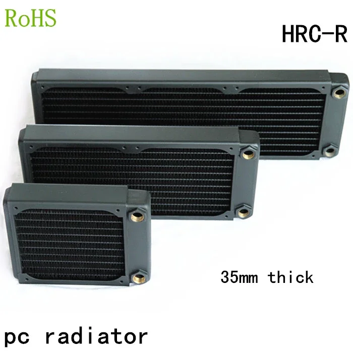 Copper Radiator Industrial Heat Exchanger For Pc/cpu/machine ...