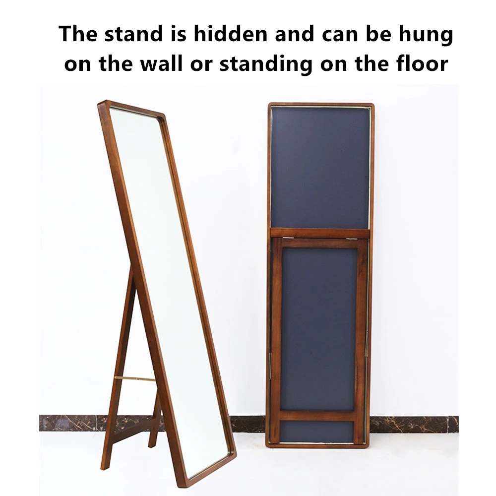 Wholesale Custom Vintage Big Wooden Frame Large Rectangular Full Length ...