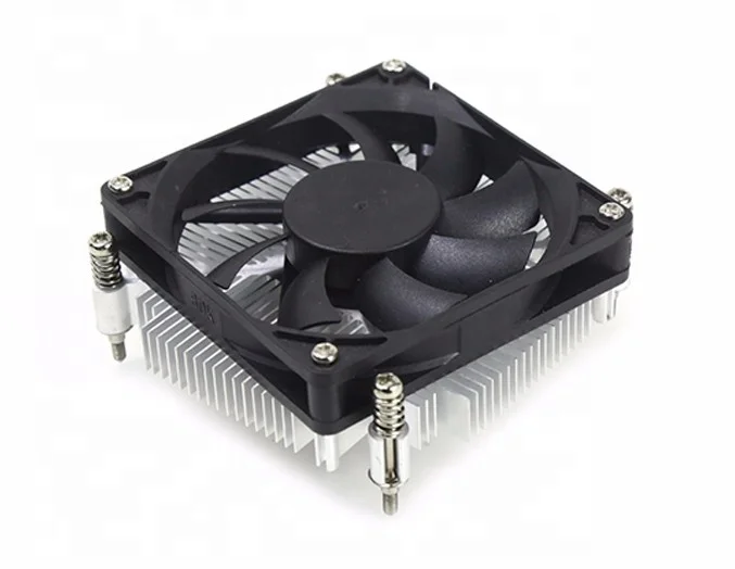 Low Profile Cooler Aluminum Heatsink Fan Cpu Cooler Lga 115x Oem ...
