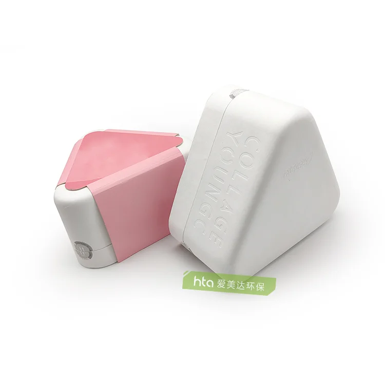 Custom White Natural Eco Friendly Recycled Paper Pulp Fruit Juice Oral ...