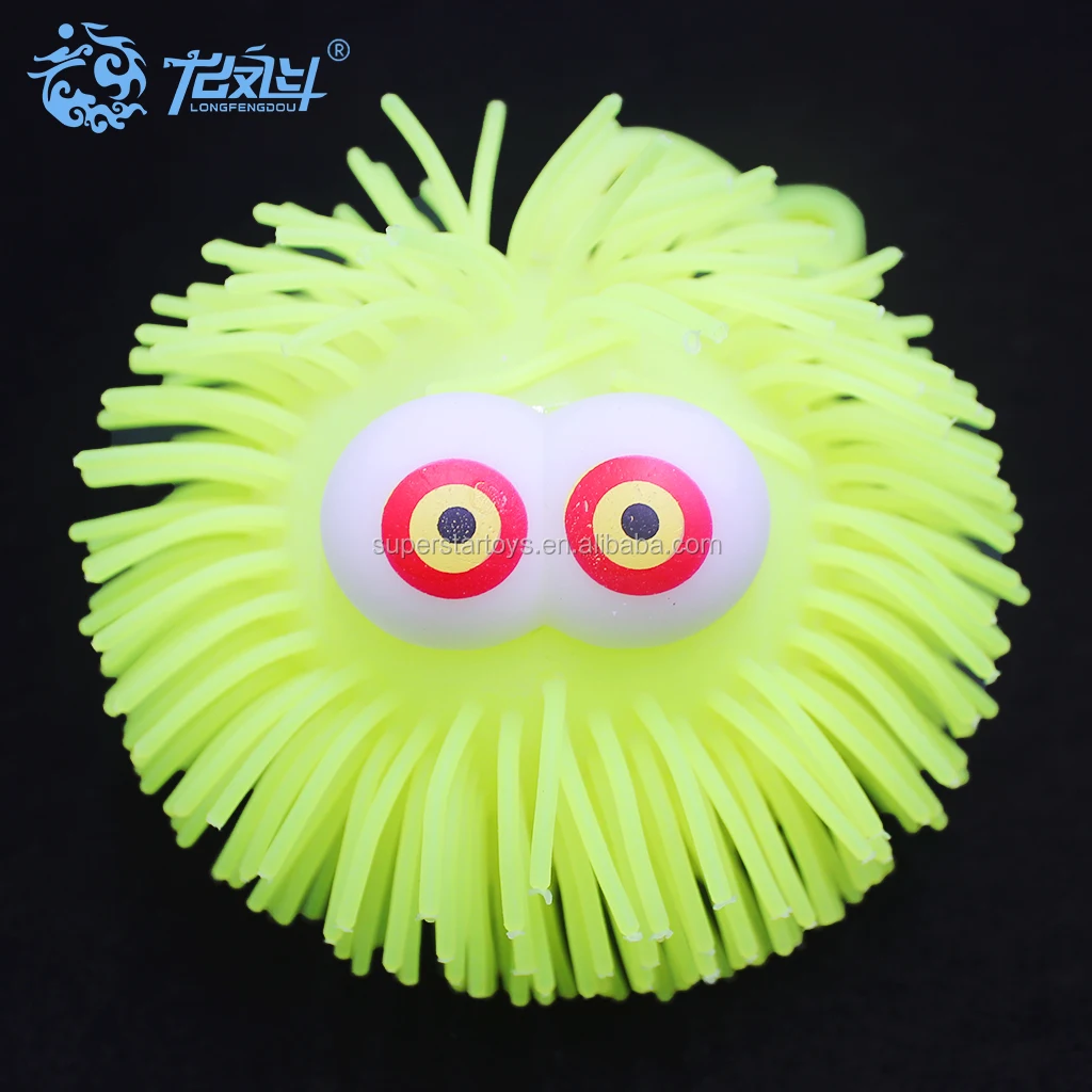 Big Eye Flashing Puffer Ball Light Up Puffer Toys 619030406 - Buy Light ...