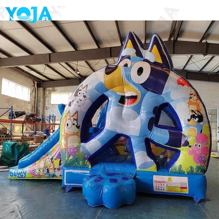 Commercial Bluey Bounce House - Inflatable Jumping Castle