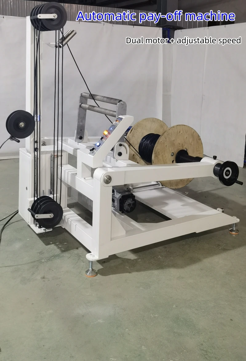 Heavy Duty Automatic Cable Drum Unwinder Machine Manufacture - Buy ...