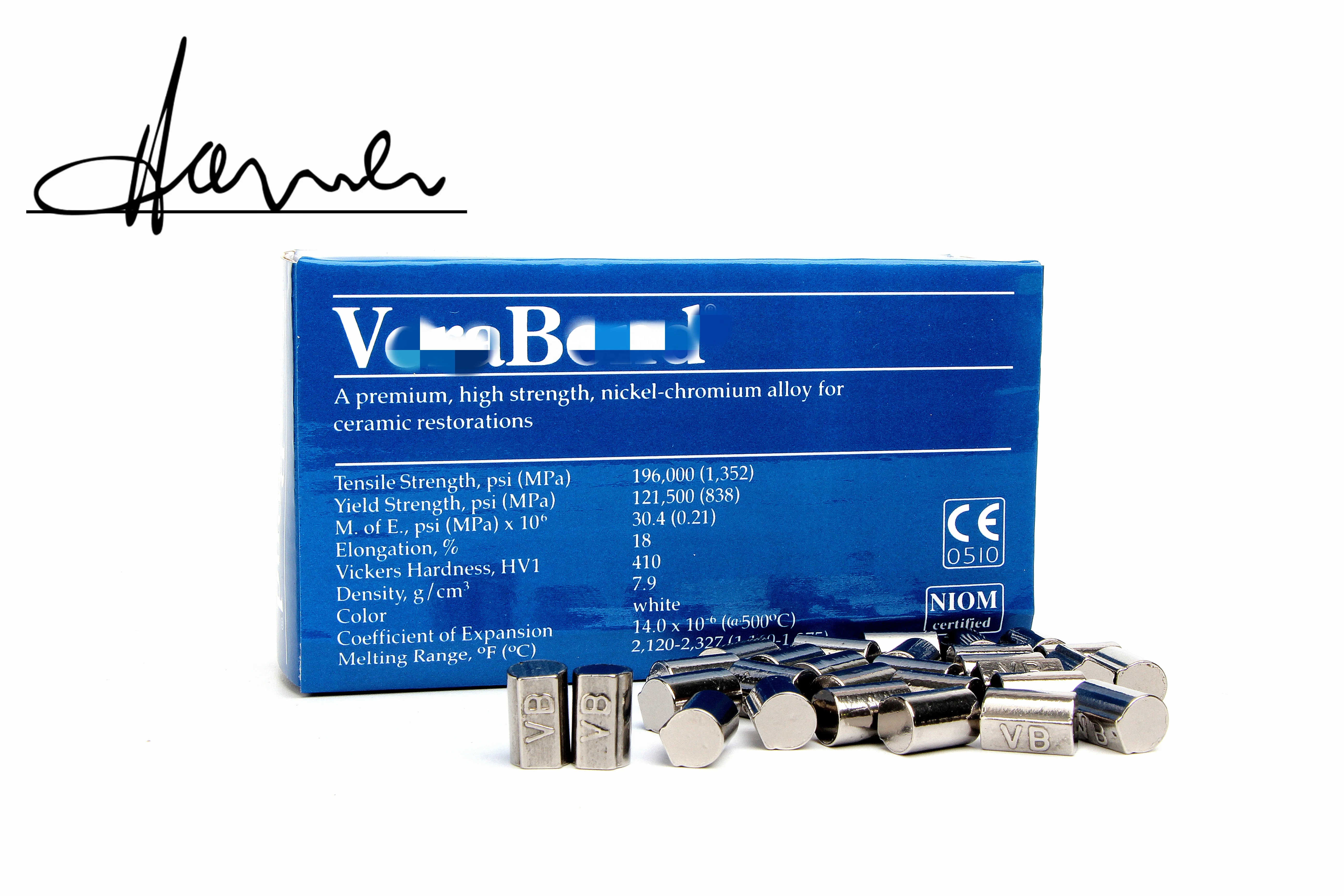 Albaden Vera Bond Porcelain Alloy Dental Laboratory Porcelain Metal ...
