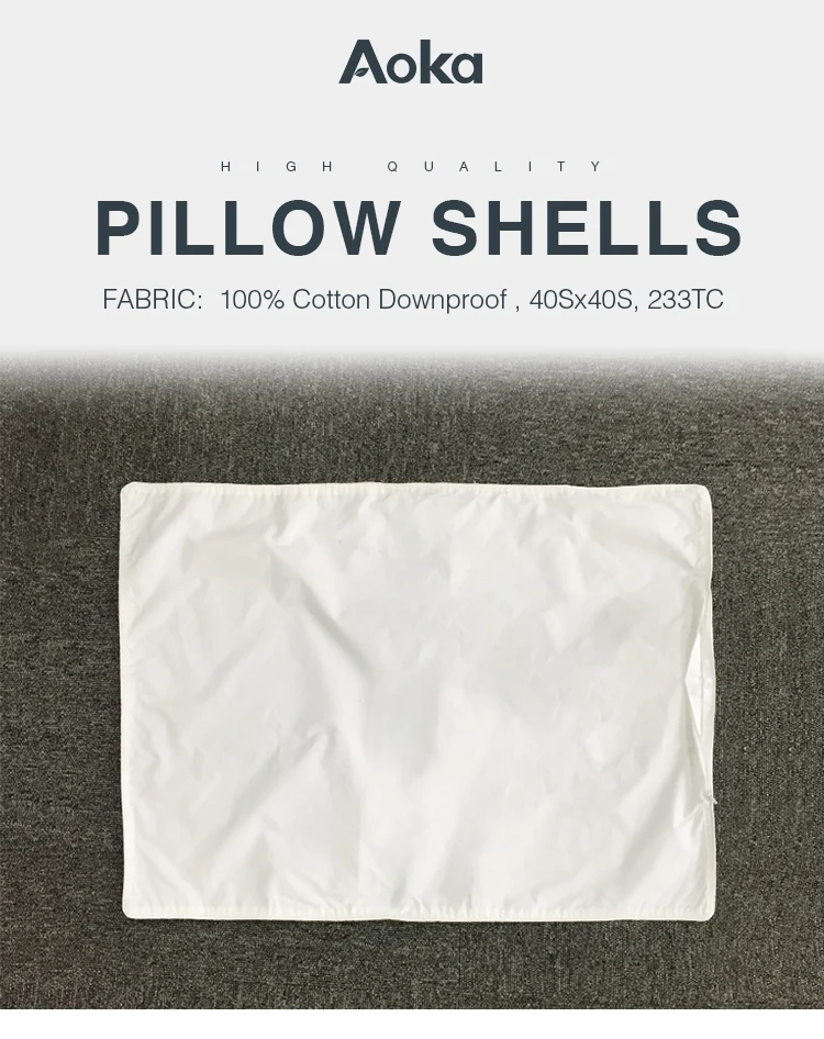Cotton Downproof Double Stitching Pillow Ticks Pillow Shells| Alibaba.com
