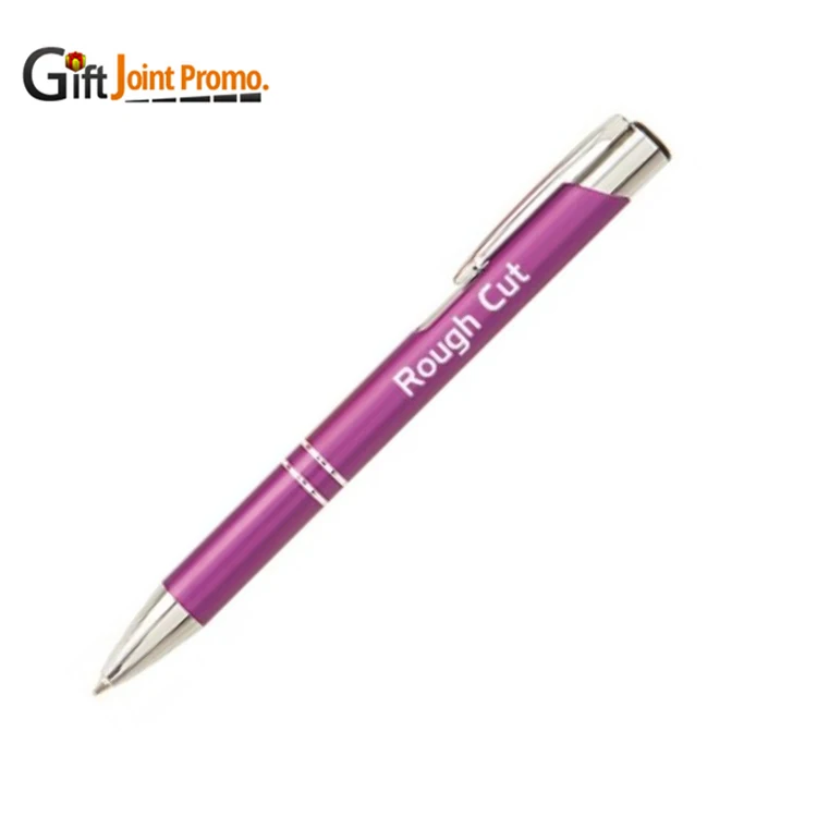 Promotional Cheap Click Metal Ballpoint Pen With Custom Logo - Buy ...