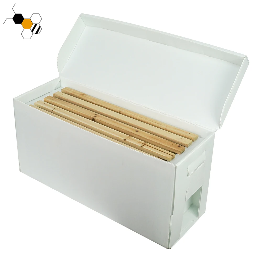 5 Frame Nuc Box Queen Bee Mini Mating Nuc Beehive Box Polystyrene Foam ...