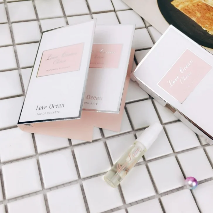 Women Original Fragrance Trial Sample Perfume Pack Packaging